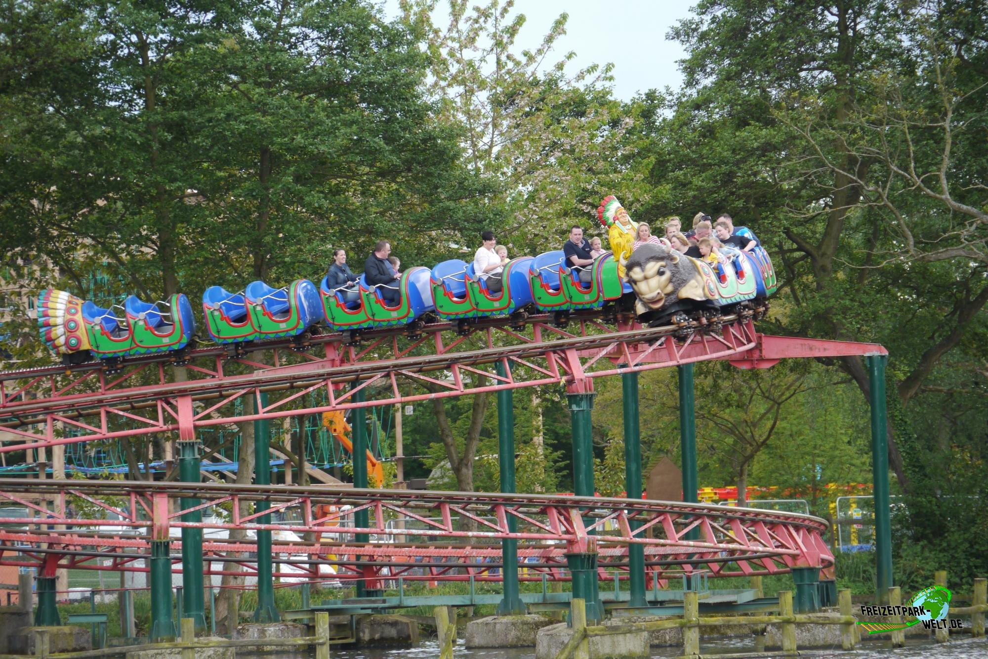 Buffalo Mountain Coaster - Drayton Manor | Freizeitpark-Welt.de
